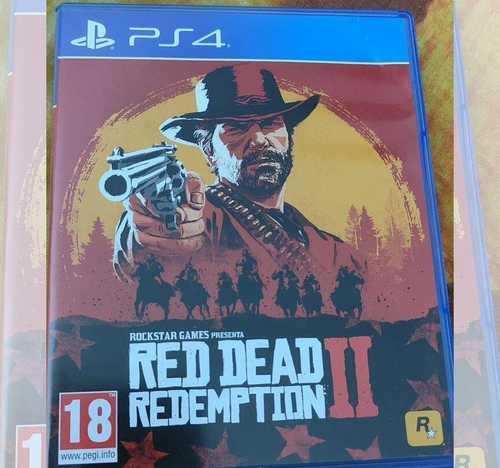 Red dead redemption 2 ps4 диск