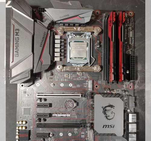 Комплект MSI Z270 Gaming M3 Core i9 9900K QTJ1