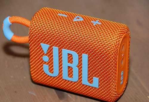 Колонка JBL GO 3 оранжевая все цвета