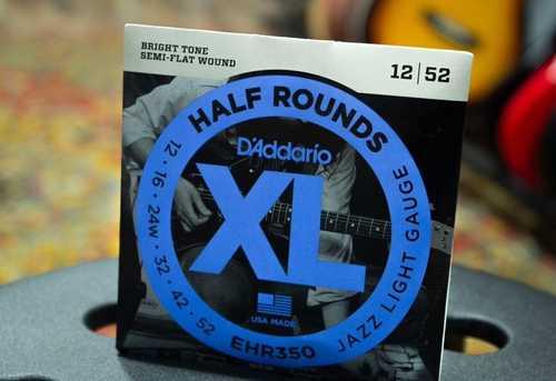 Струны для электрогитары D'addario 12-52