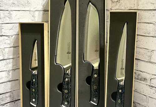 Набор эксклюзивных дамасских ножей