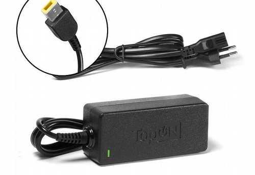 Зарядка TopOn Lenovo 20V 2.25A 45W прямоугольный