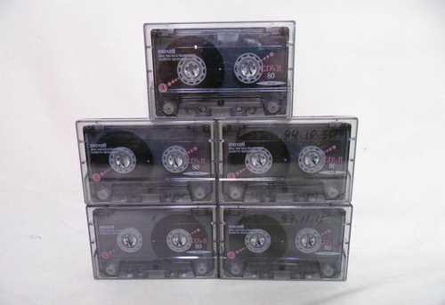 Аудиокассета Maxell CD's II 80. Type II. 10