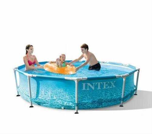 Бассейн Intex Beachside Metal Frame 305х76 см