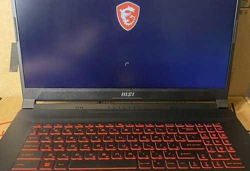 Игровой ноутбук MSI katana gf76 12ud