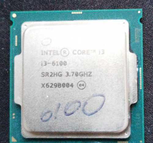 Lga 1151 процессор i3 6100