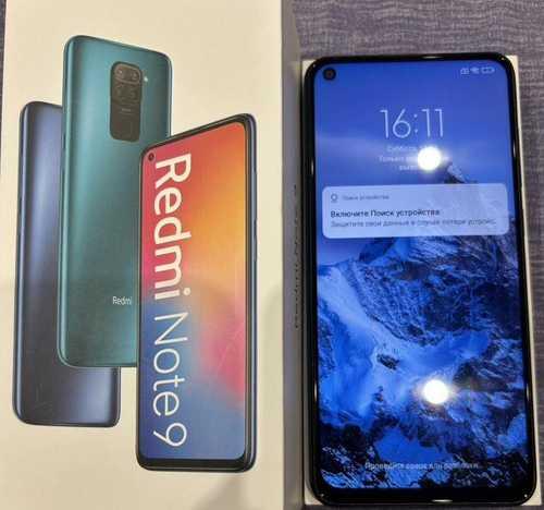 Xiaomi Redmi Note 9, 3/64 ГБ