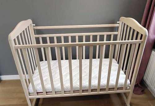 Детская кровать Sweet Baby с матрасом