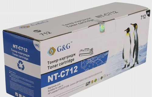 Тонер-картридж G&G NT-C712 для HP Laserjet
