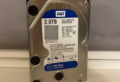 Жесткий диск HDD WD Blue 2Tb
