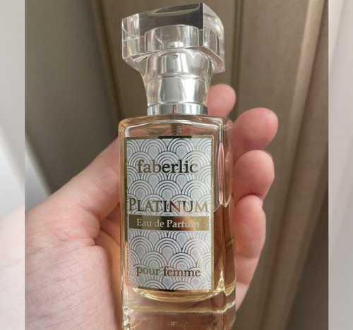 Духи женские faberlic platinum остатки