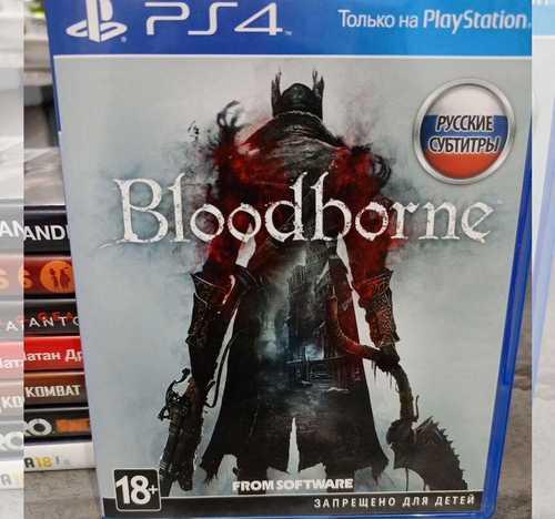 Bloodborne ps4 диск