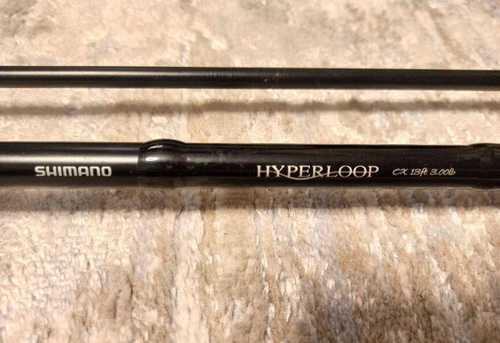 Карповое удилище shimano Hyperloop cx13ft, 3 lb