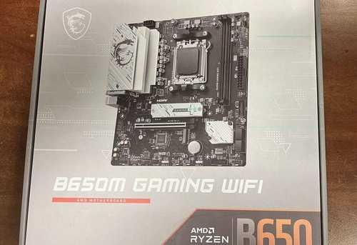 Материнская плата MSI B650M Gaming WiFi AM5