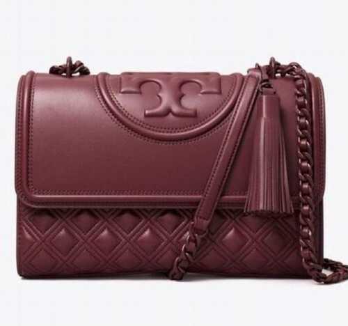 Tory Burch fleming винная