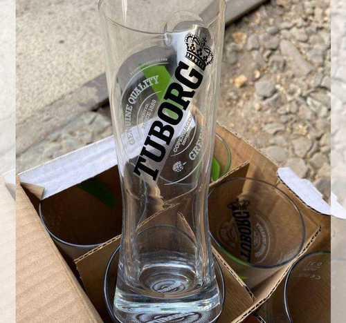 Пивной бокал Tuborg 0.3