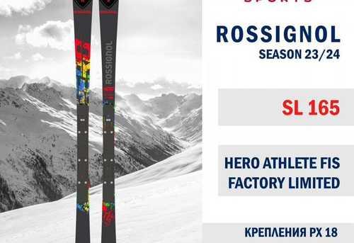 Горные лыжи Rossignol FIS SL 165 Ltd 24 + PX 18