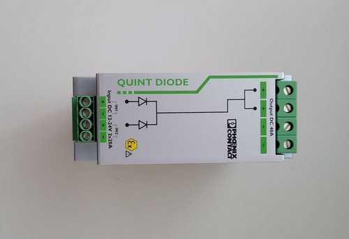 Phoenix contact 2320157 quint-diode/12-24DC/2X20/1