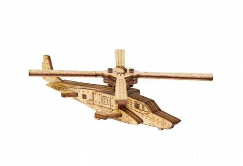 Сборная деревянная модель вертолета