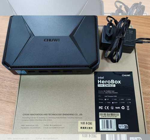 Мини-пк Chuwi Herobox Mini PC Intel N100 UHD Graph