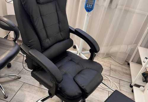 Компьютерное кресло с массажем новое офисное