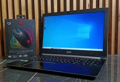 Игровой ноутбук Acer Aspire A515 на 12 Гб и 940MX