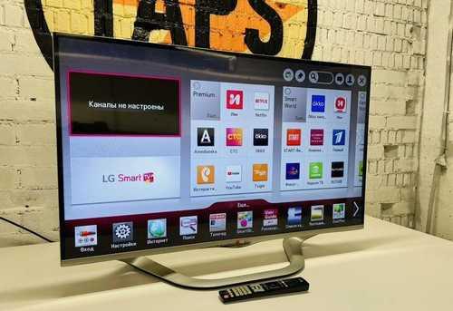 Метровый безрамочный LG 107см Smart TV Wi-Fi