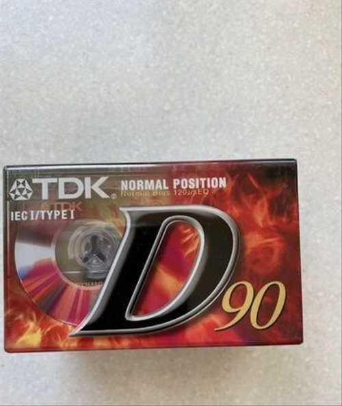 Аудиокассета TDK d 90