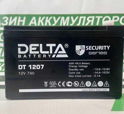 Аккумулятор Delta DT 1207