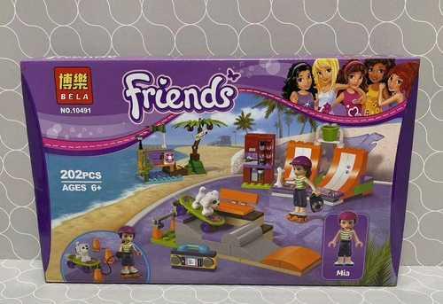 Lego Friends Скейт Парк аналог