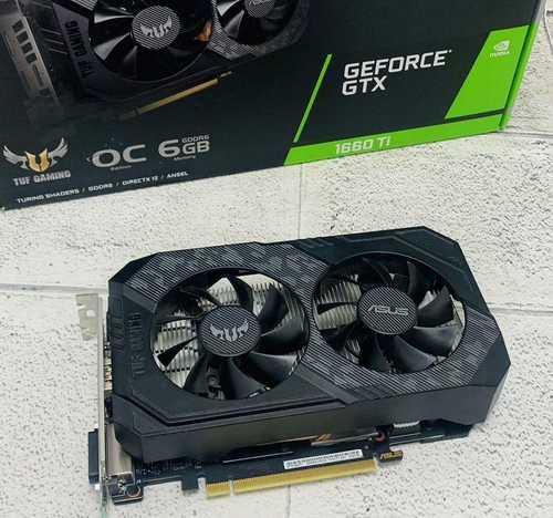 GTX 1660 TI 6GB asus TUF gaming