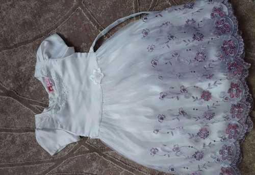 Платье для девочки 110-122