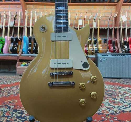 Электрогитара Gibson Les Paul Standard '50s P-90 Gold Top 2023 W/Case