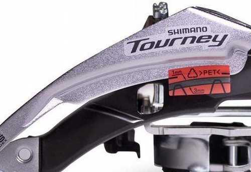 Переключатель пер-ний Shimano FD-TY500,42Т,3х6/7/8