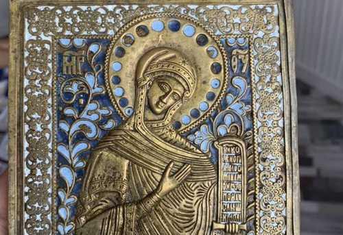 Икона Старинная Богоматерь.часть складня Деисус