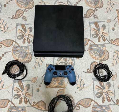 Sony playstation 4 PS4 Slim игры+Идеальная 1000 GB