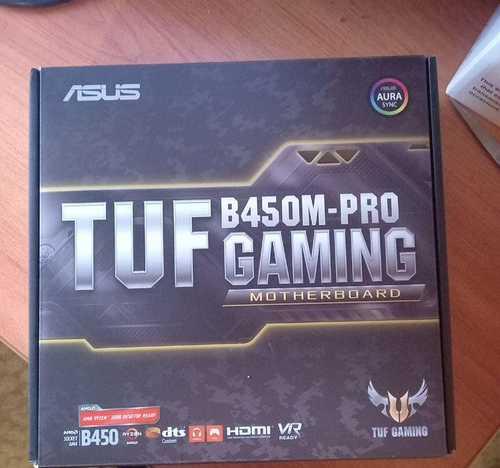 Материнская плата Asus tuf gaming b450m-pro AM4