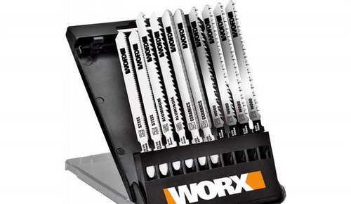 Набор пилок для лобзика 10 шт worx WA8106