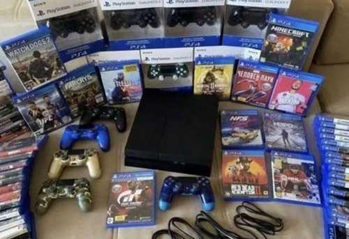 PlayStation 4 PRO Ps4 Slim / fat GTA 5 FIFA24 MK11