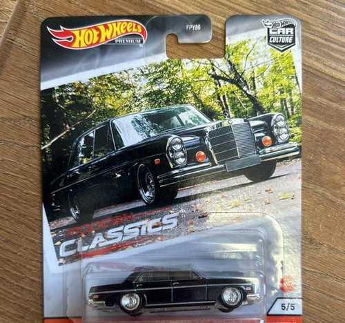 Hot Wheels Premium Mercedes-Benz 280 Sel