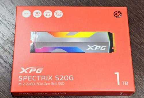 SSD adata spectrix S20G 1TB Новый