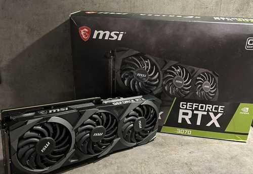 MSI RTX 3070 Ventus 3X OC 8GB (Samsung)