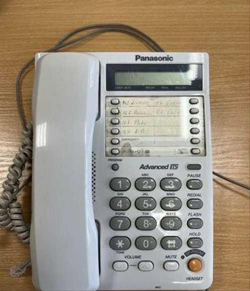 Телефон проводной Panasonic KX-ts2365ruw