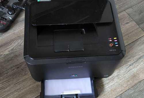 Принтер лазерный Samsung CLP 315 нерабочий