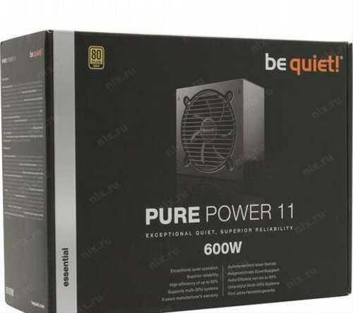 Блок питания be quiet pure power 11 L11-600W