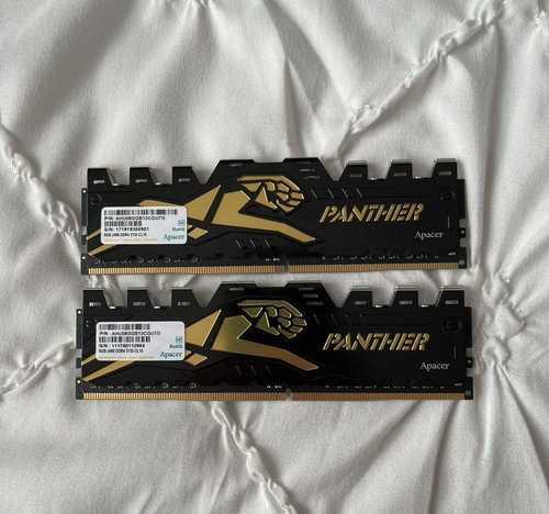 Оперативная память apacer panther ddr4 16gb