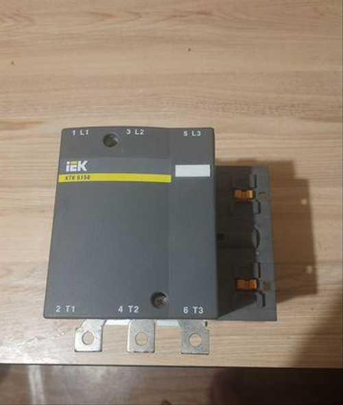 Контактор iek кти 5150.Напр.кат.380в