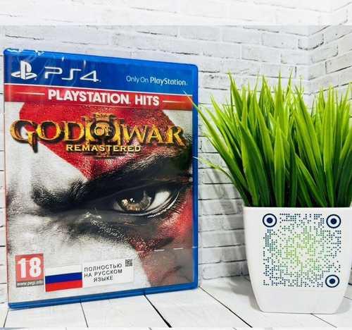 God Of War 3 Remastered PS4 (Новый диск)