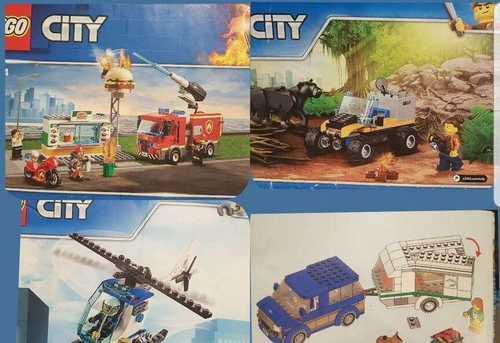 Наборы Lego city в сборе (оригин.+ инструкц.)