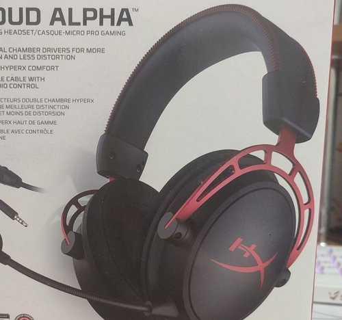 Игровые наушники HyperX Cloud Alpha